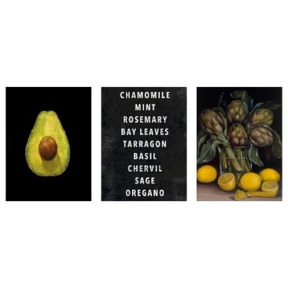IKEA | Art | Ikea Pjtteryd Picture Artichokes And Lemons 115 Canvas Set ...